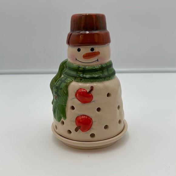 Hallmark | Holiday | Hallmark Snowman With Cherry Buttons Aglazed ...